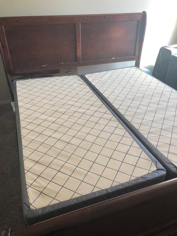 Slumberland Bed Set - Frame + BoxSpring + Mattress