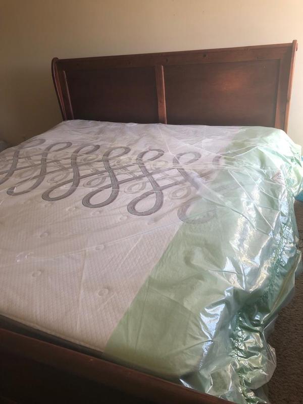 Slumberland Bed Set - Frame + BoxSpring + Mattress