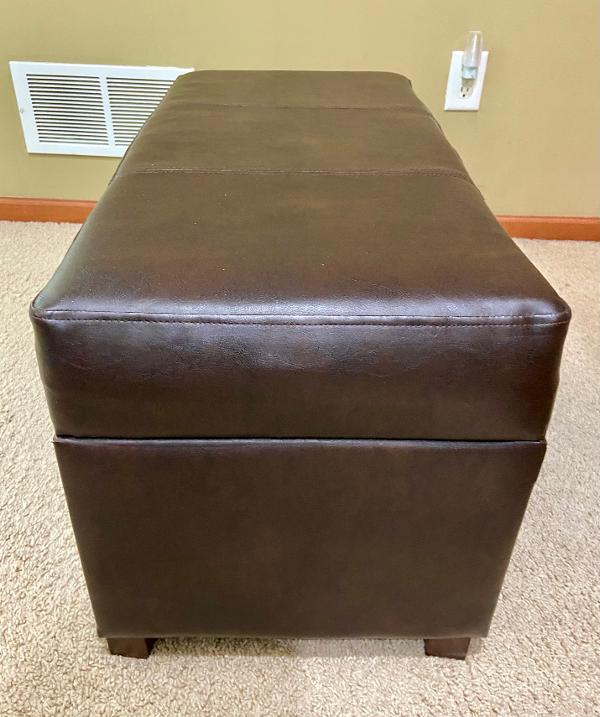 Used Essex Double Storage Ottoman
